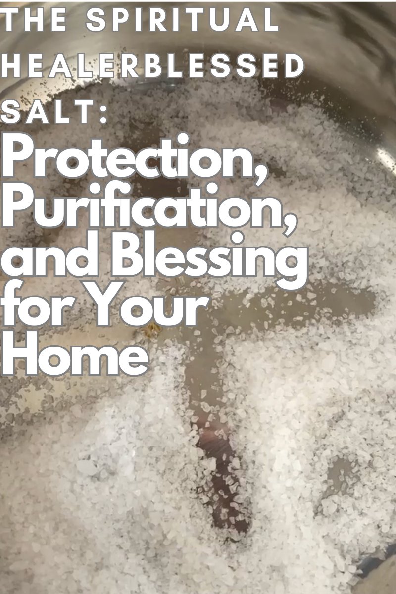 Spiritual Healer Blessed Salt: Protection & Purification – Shop Cosmic ...