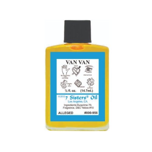 7 Sisters Van Van Oil 1/2 oz – Shop Cosmic Healing