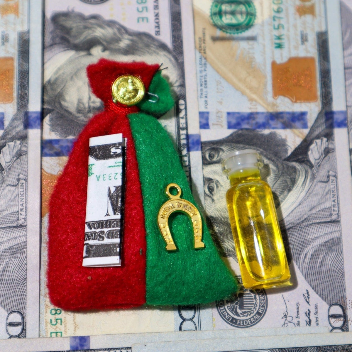 Double Fast Luck Mojo Charm Bag – Shop Cosmic Healing