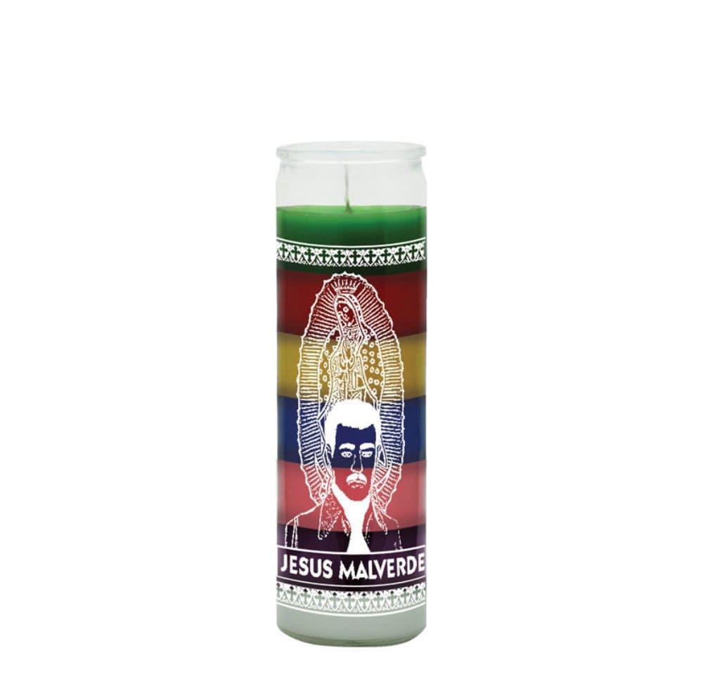 Jesus Malverde 7 Color 7 Day Spiritual Candle – Shop Cosmic Healing