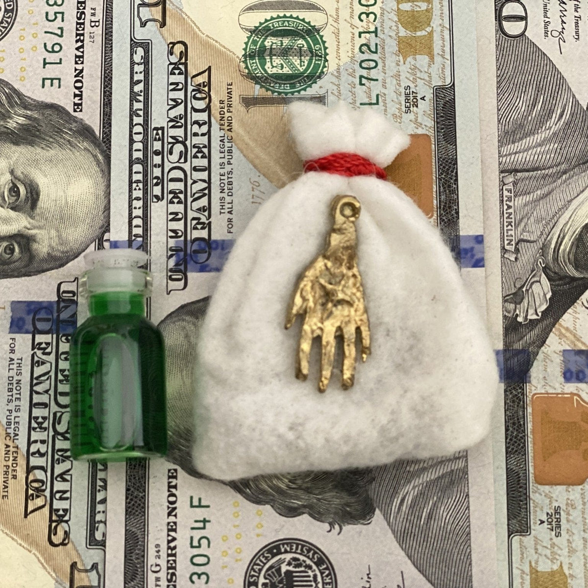 Most Powerful Hand Money Drawing Mojo Bag – Shop Cosmic Healing