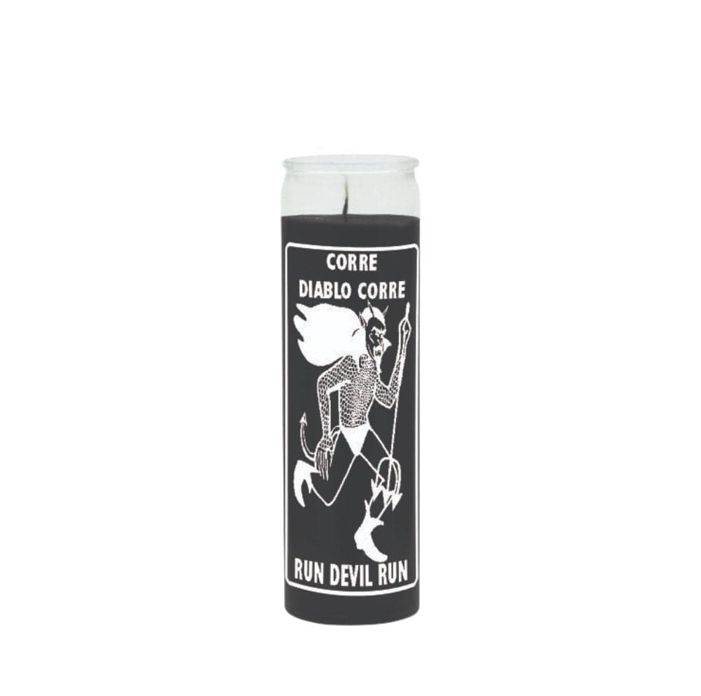 Run Devil Run Ritual 7 Day Spell Candle - Veladora Corre Diablo Corre ...