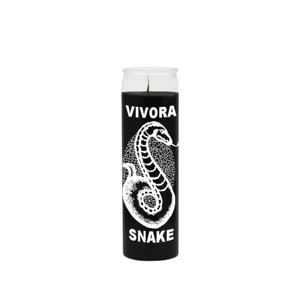Indio Snake 7 Day Black Candle - Veladora de Vivora Negra – Shop Cosmic ...
