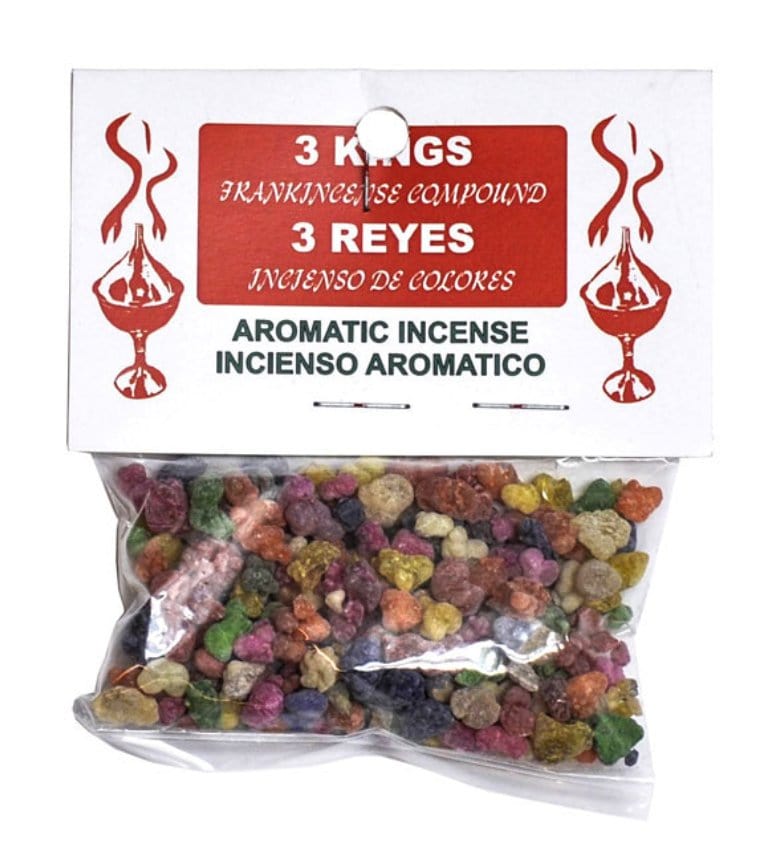 Three Kings Resin Incense Blend (Incienso 3 Reyes) for protection, pur ...